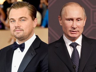 Актер Леонардо Ди Каприо и президент России Владимир Путин могут ...