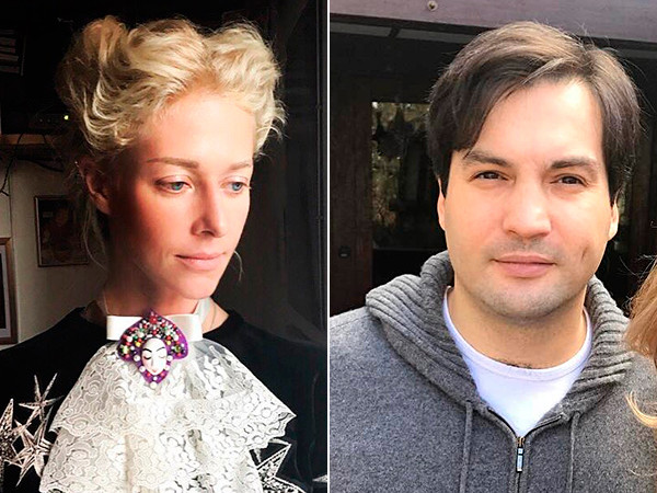 Актриса Ольга Ефремова и внук первого президента России Борис Ельцин ...